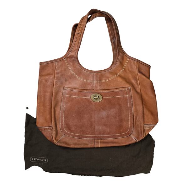 Coach | Bags | Coach Xxl Maude Vanchetta Leather Extreme Rare Super ...